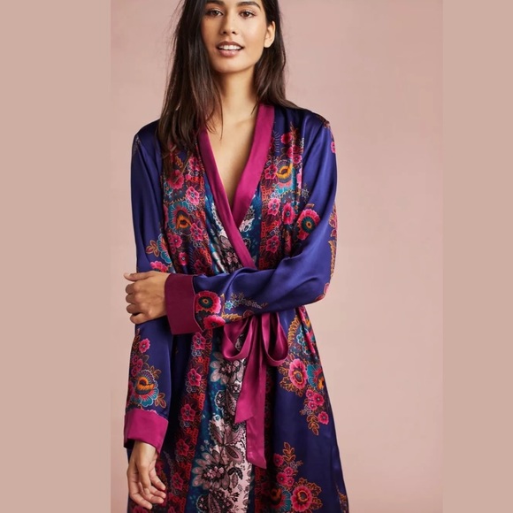 Intimates & Sleepwear | Silk Robe | Poshmark